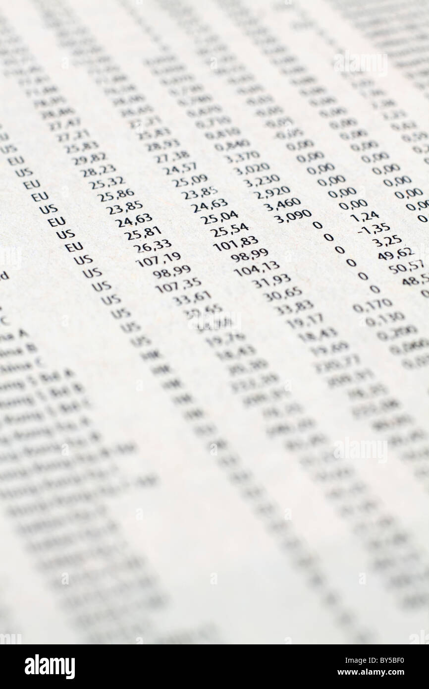 Bank statement hi-res stock photography and images - Alamy