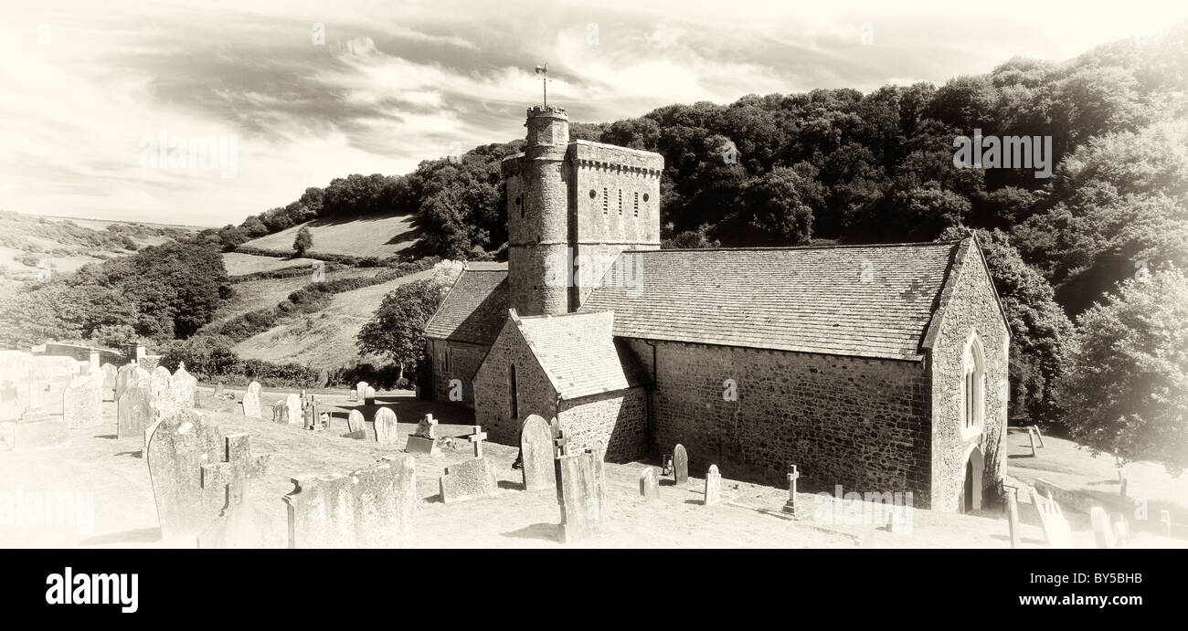 St Winifreds Church, Branscombe, Devon, UK Stock Photo - Alamy