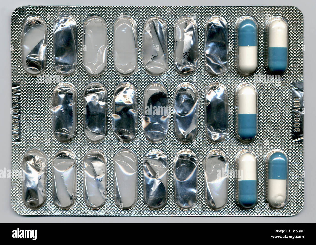 Part of silver blister hi-res stock photography and images - Alamy