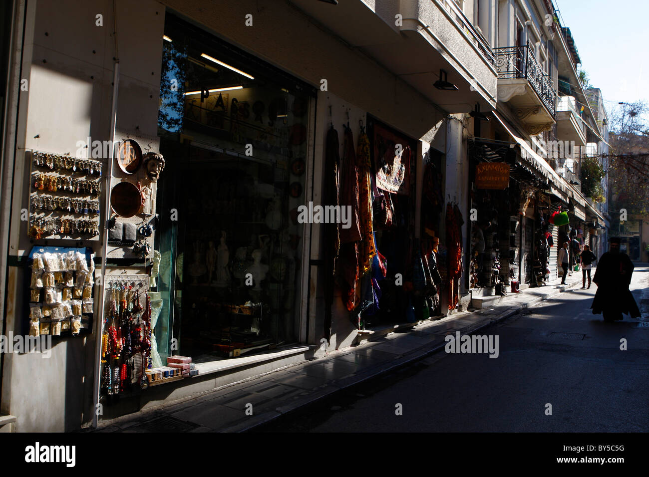 Old Athens, Plaka Stock Photo - Alamy