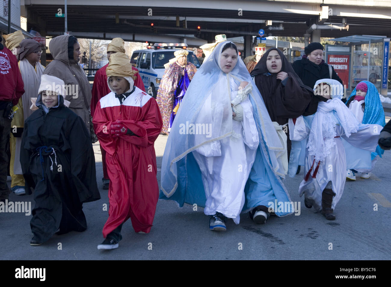 Baby jesus parade hi-res stock photography and images - Alamy