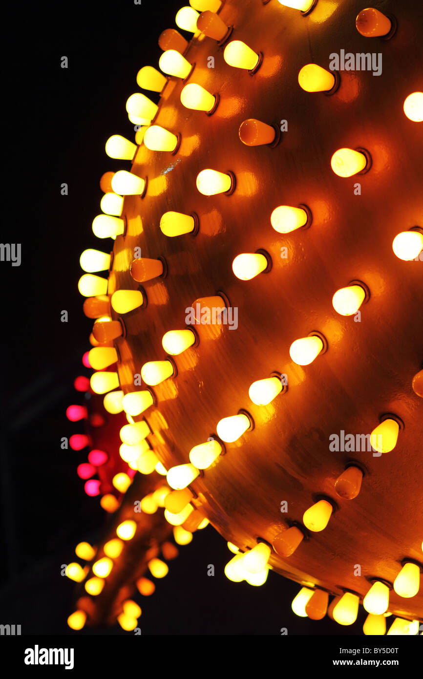 Vintage feel neon signs Stock Photo - Alamy
