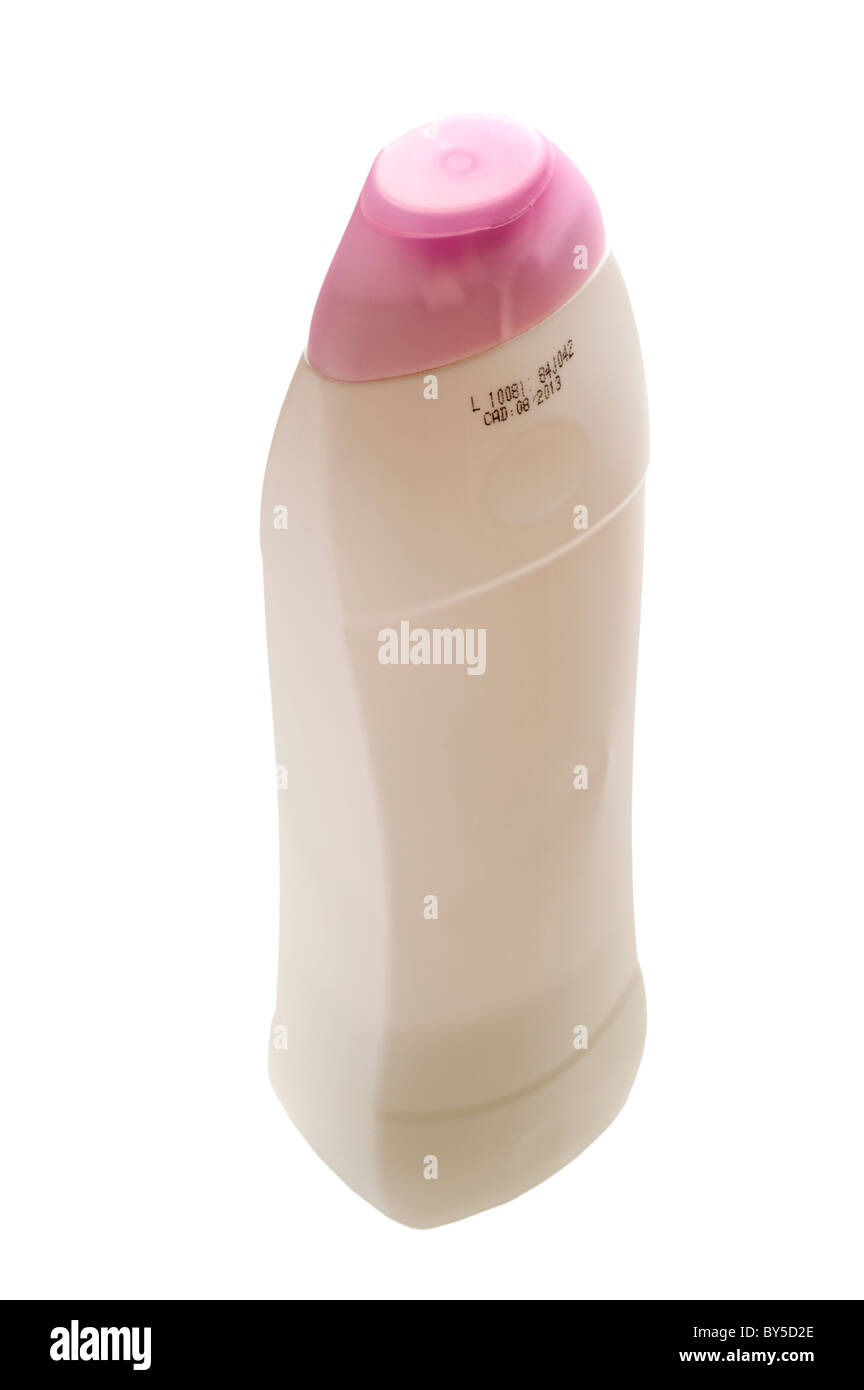 object on white - plastic bottle close up Stock Photo - Alamy