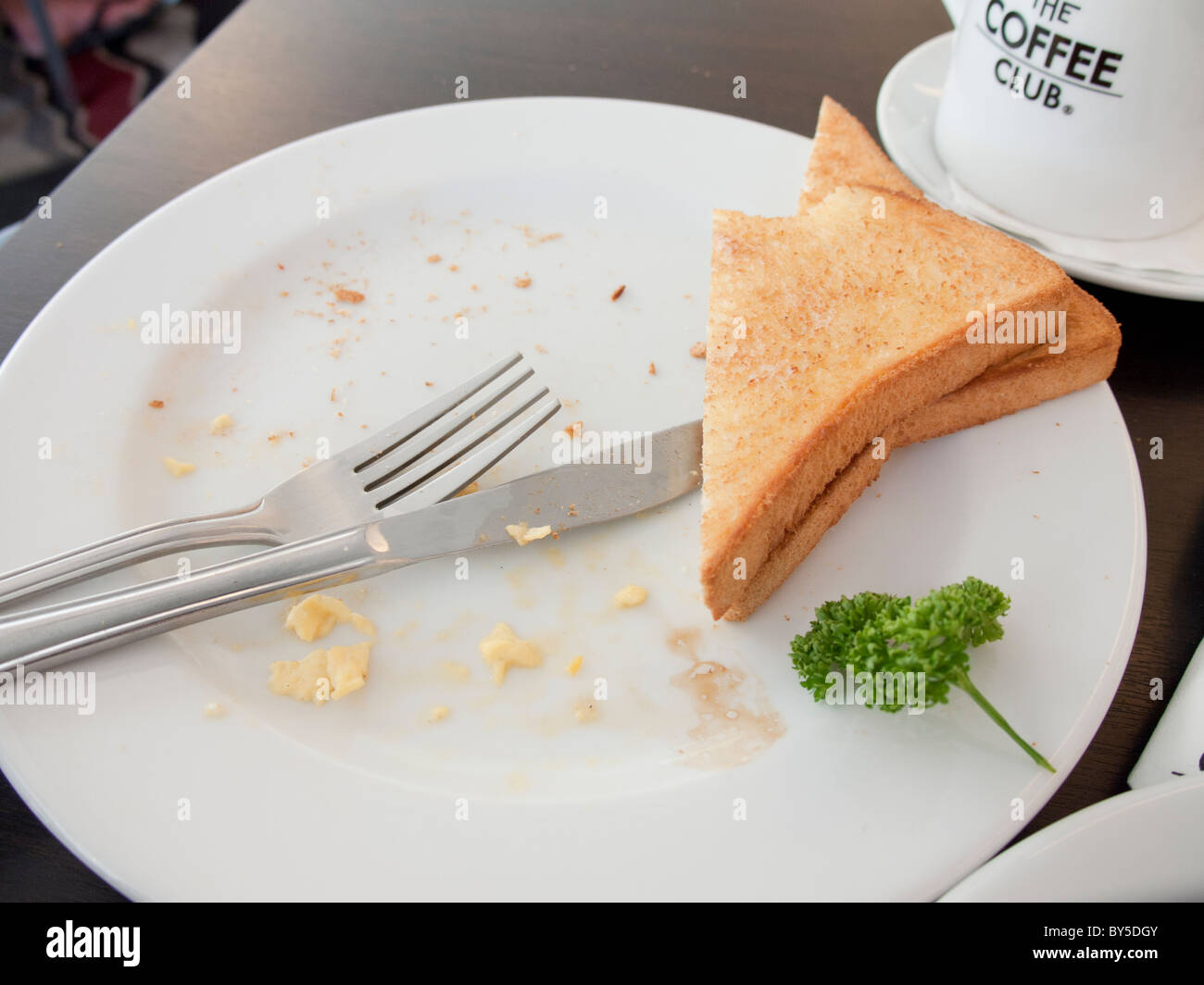 A dirty dish Stock Photo - Alamy