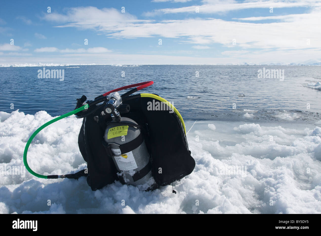 Canadian Arctic diving on the floe edge Pond Inlet, Baffin Island ...