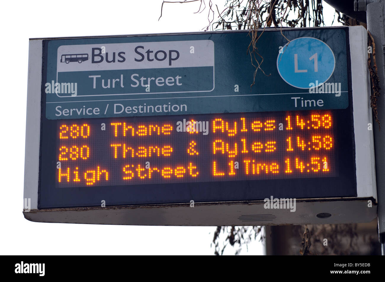 Bus Stop Uk High Resolution Stock Photography and Images - Alamy