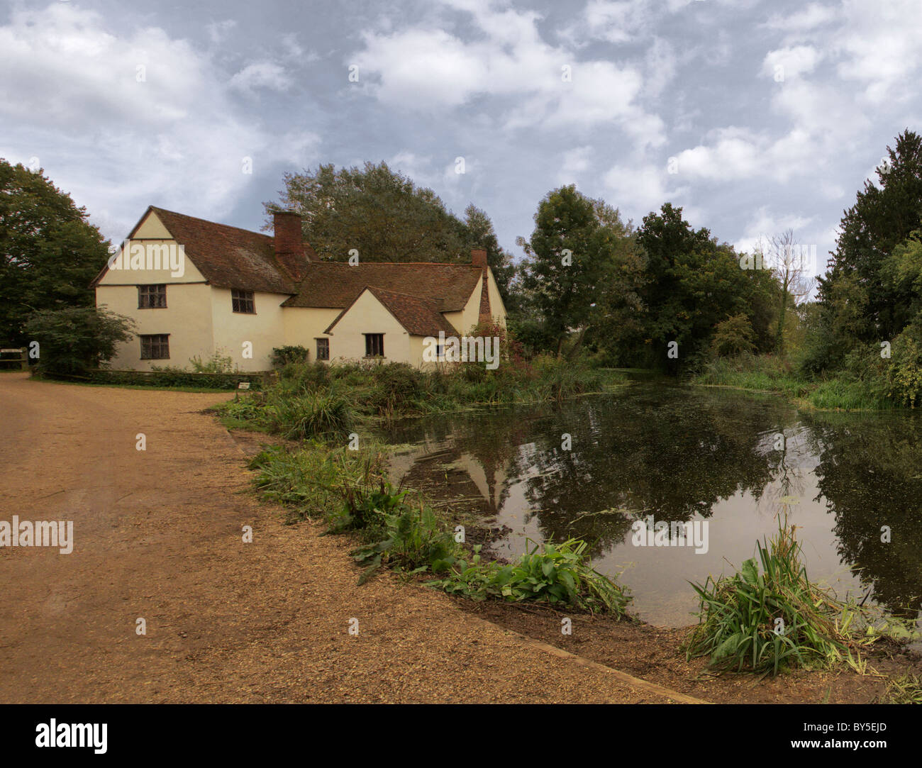 Willy Lot's Cottage made famous by the painted John Constable Stock ...