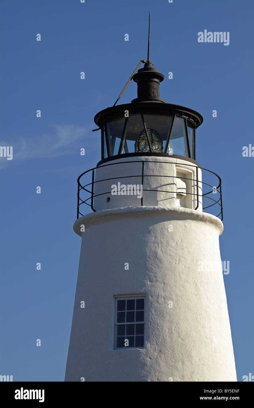 A view of the lantern of the Cove Point Light, Cove Point, Maryland ...