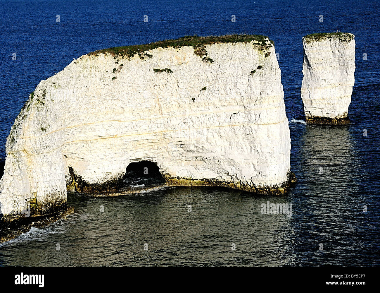 Old Harrys Rocks Ballard Dorset Stock Photo - Alamy