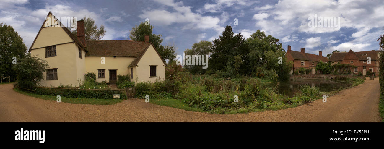Willy Lot's Cottage made famous by the painted John Constable Stock ...