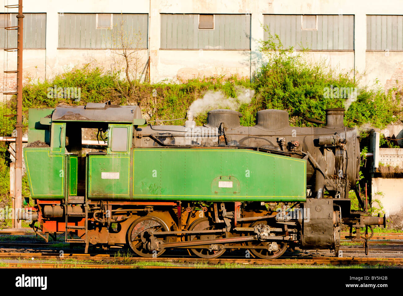 steam locomotive, delivery point in Oskova, Bosnia and Hercegovina ...