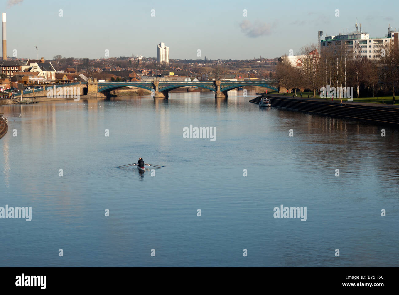 River trent rowing hi-res stock photography and images - Alamy