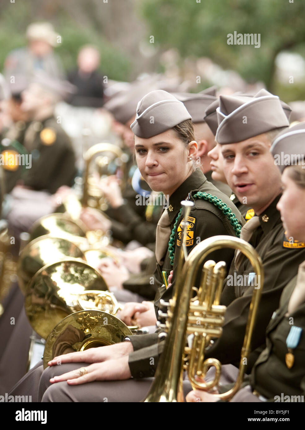 Brass band instruments hi-res stock photography and images - Alamy