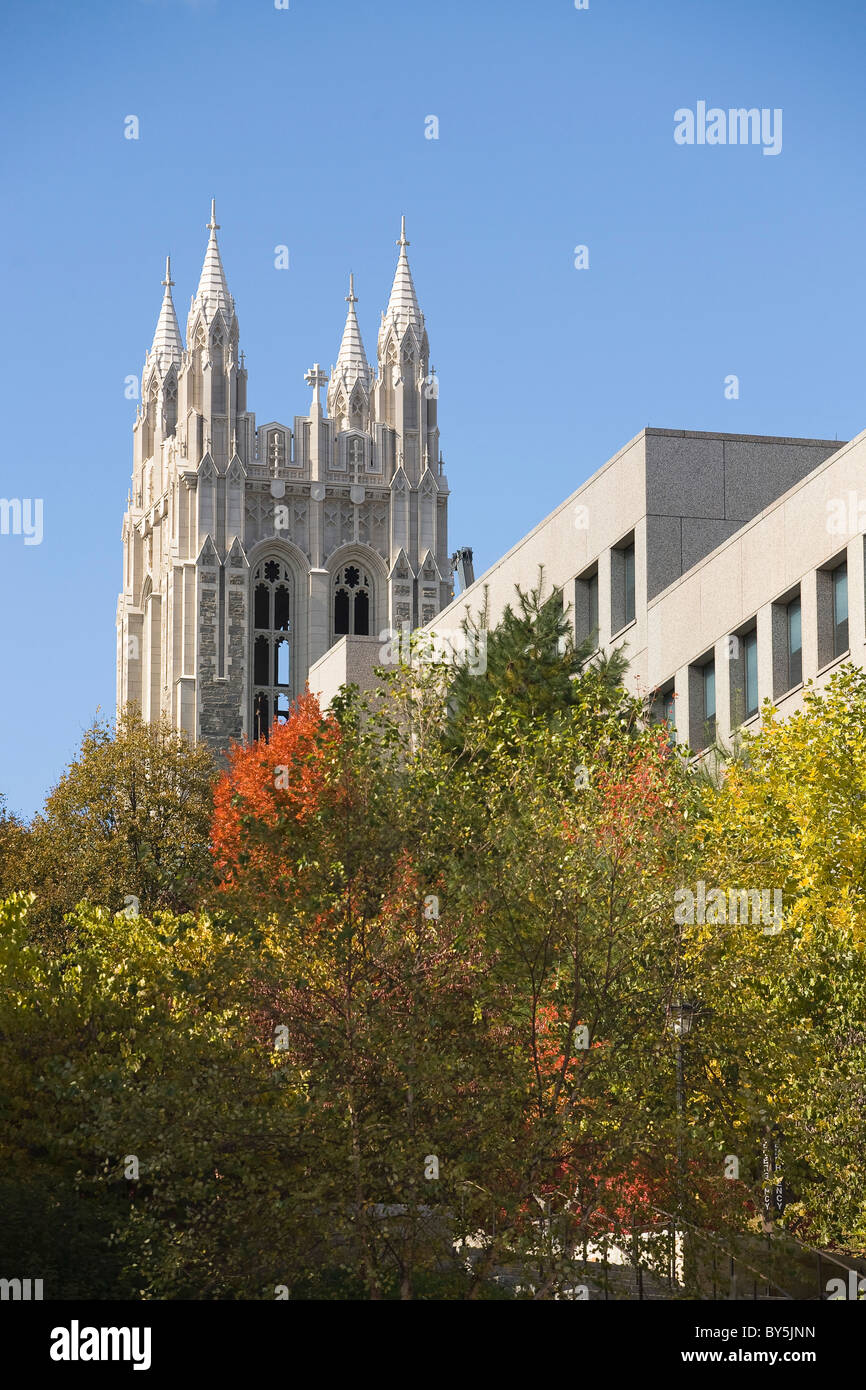 Boston College Campus Chestnut Hill, Massachusetts Stock Photo - Alamy