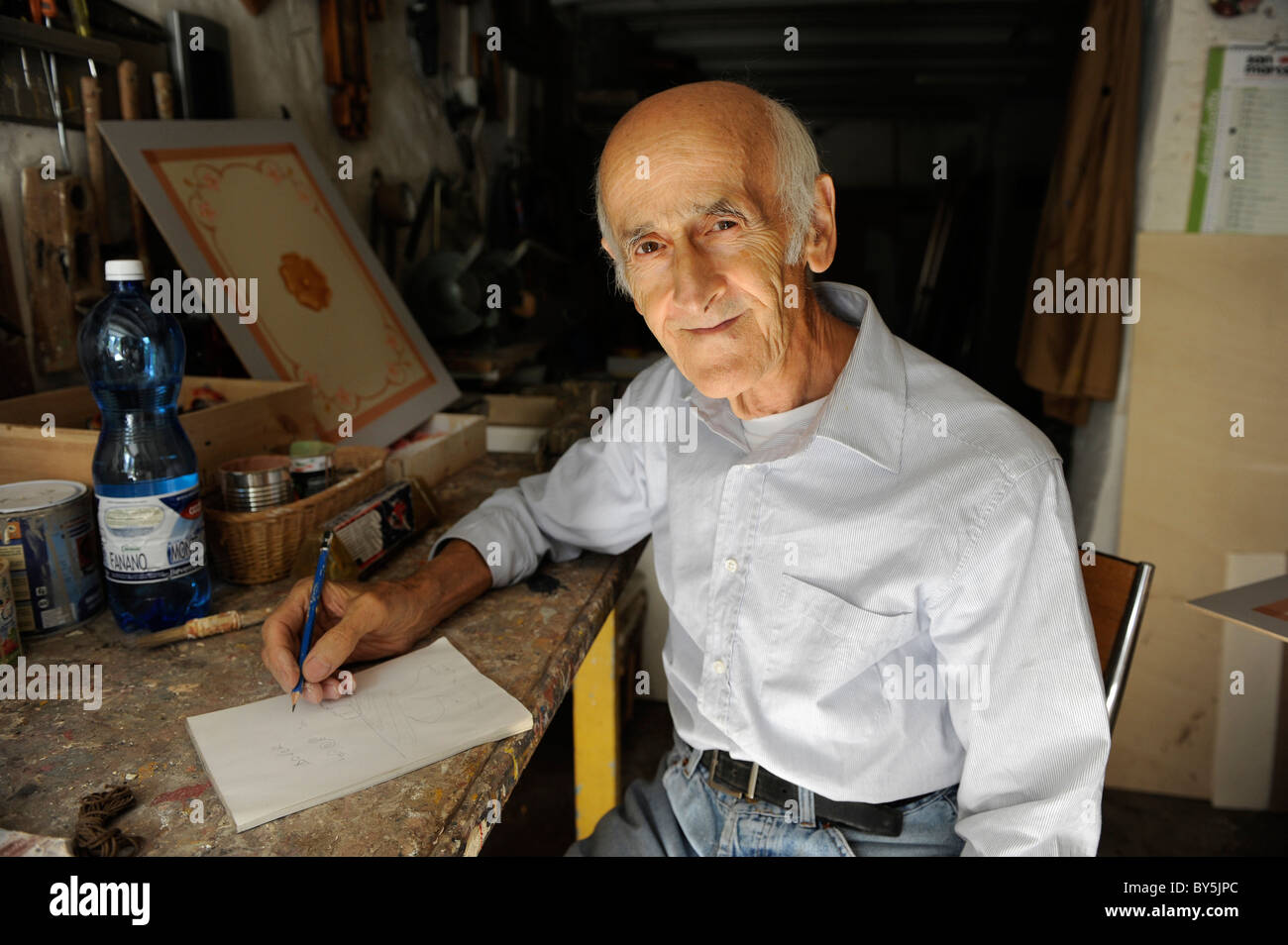 Male paint italian art hi-res stock photography and images - Alamy