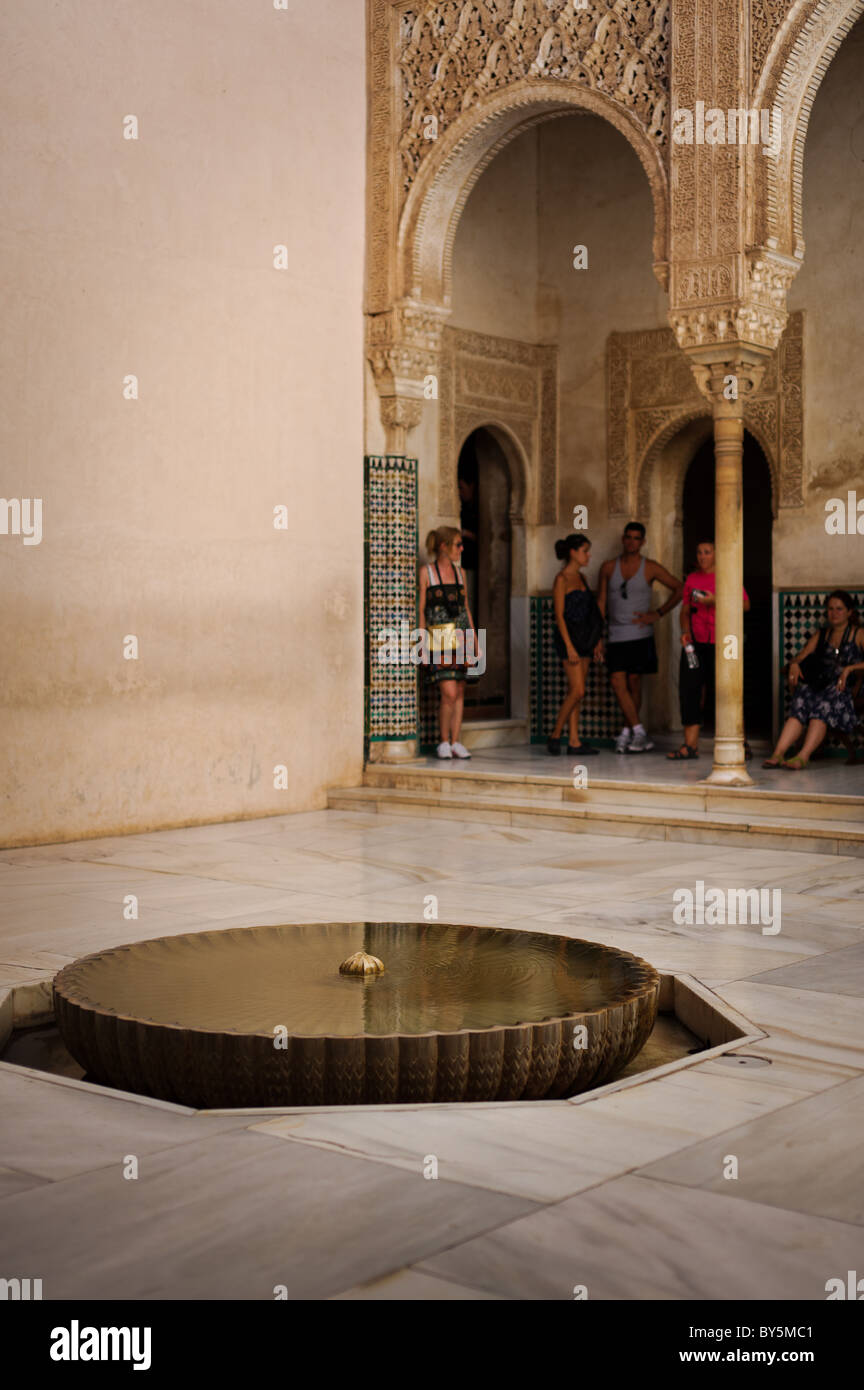 Interior mexuar alhambra in granada hi-res stock photography and images ...