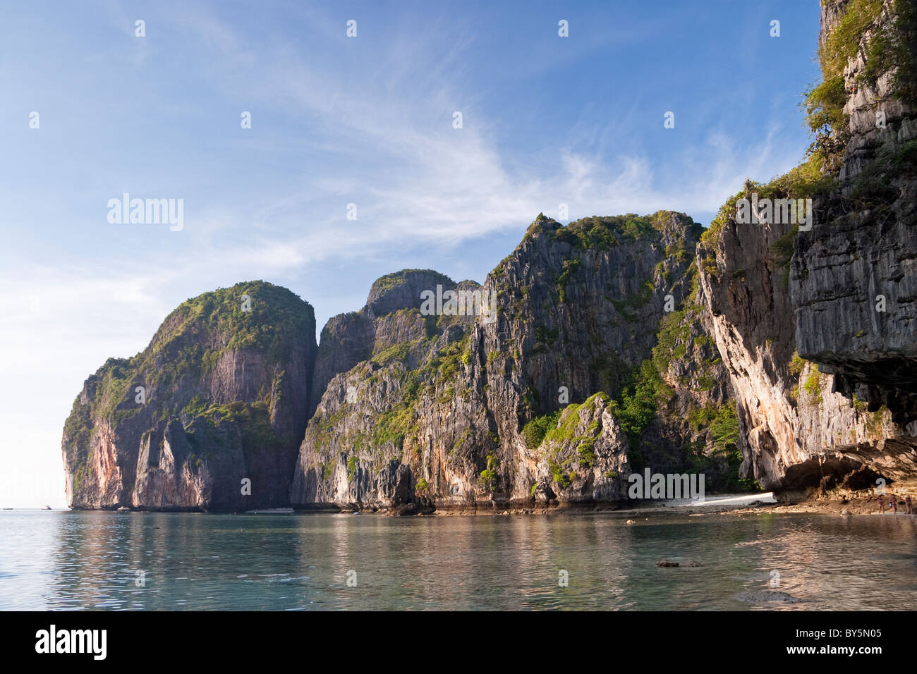Limestone Cliff Formations (Location for the Movie 'The Beach ...