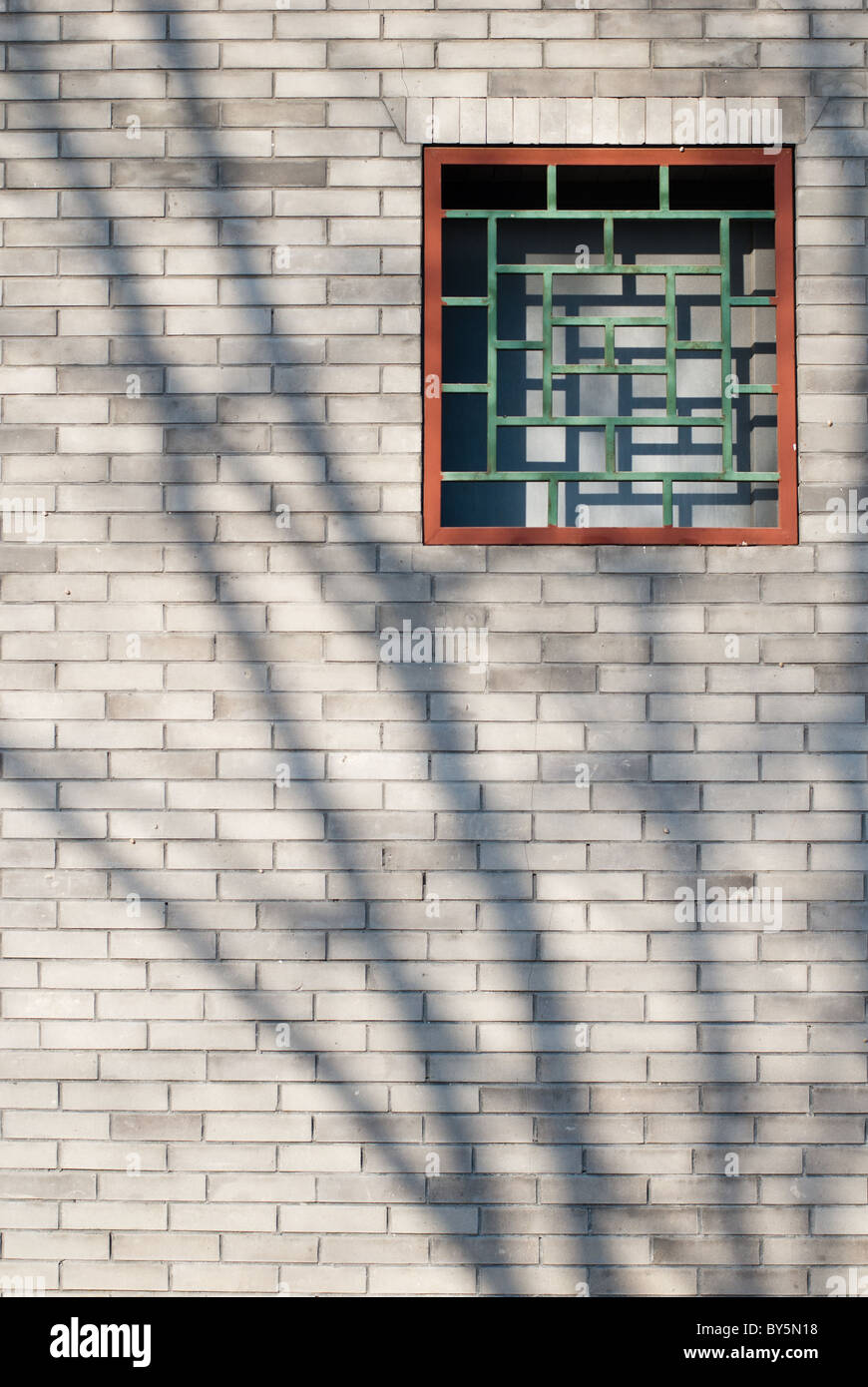 traditional Chinese window Stock Photo - Alamy