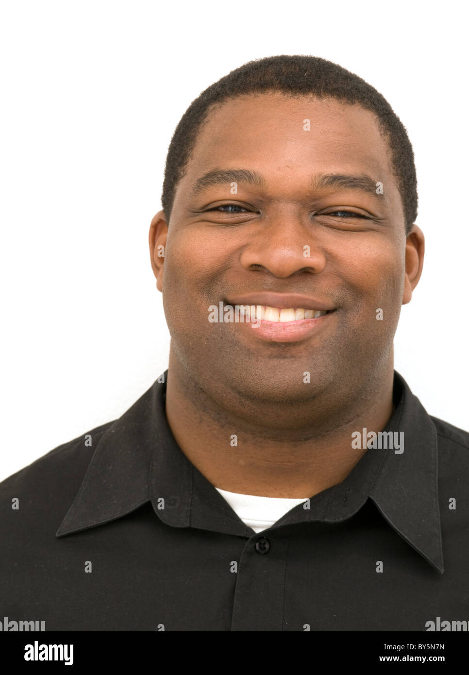 Portrait of Young Adult African American Male Stock Photo - Alamy