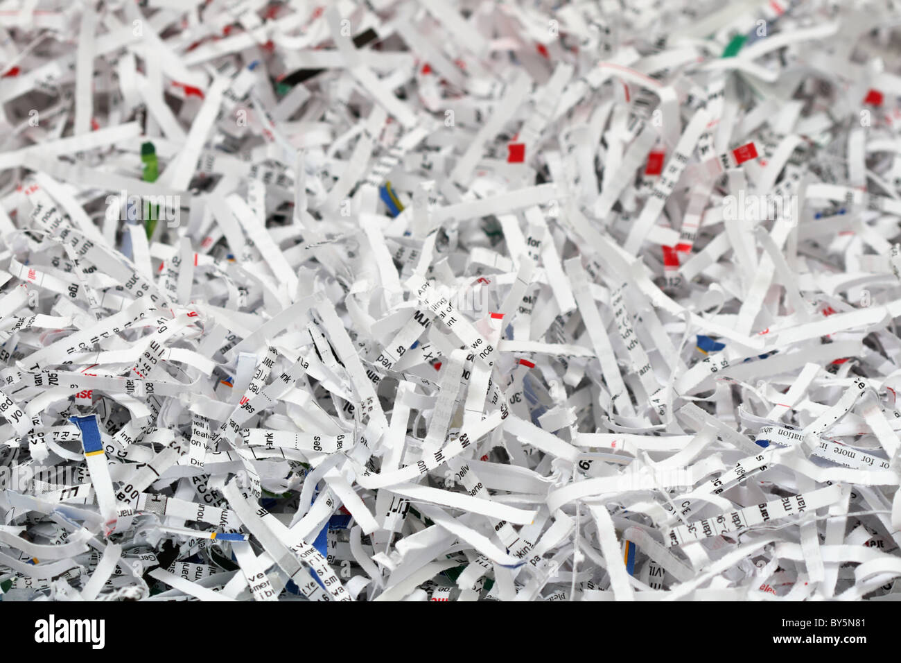 Shredded documents background hi-res stock photography and images - Alamy