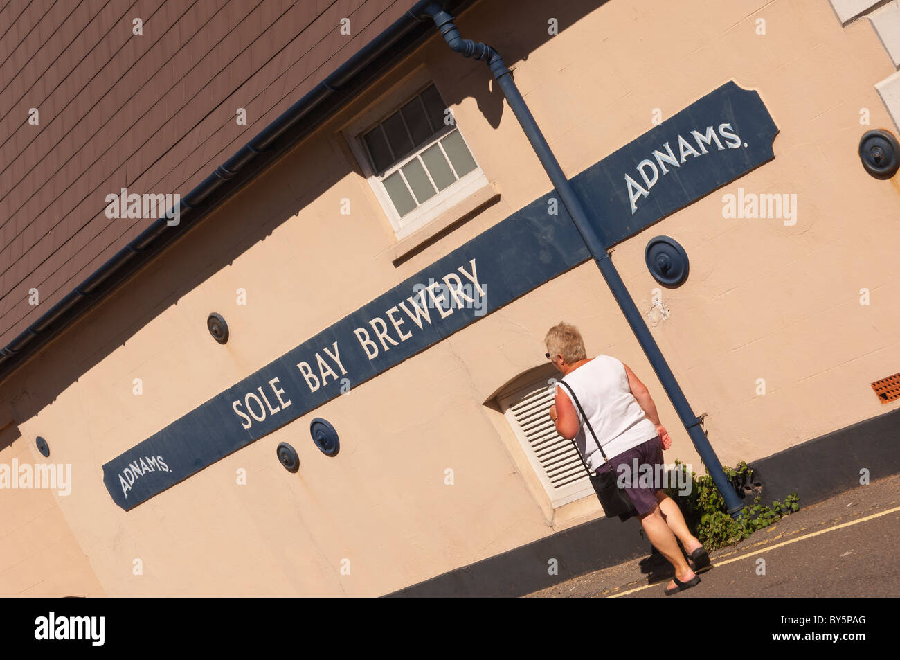 The Adnams brewery buildings in Southwold , Suffolk , England , Britain ...