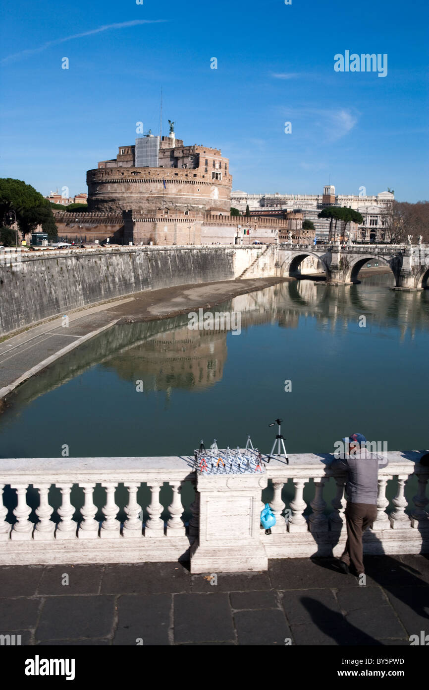 Castel sant angelo view hi-res stock photography and images - Alamy