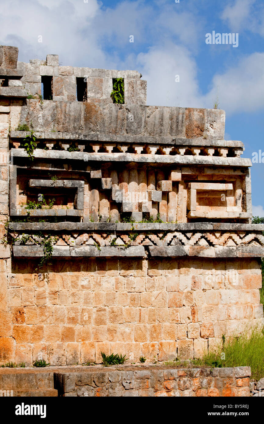 GATEWAY ARCH, PUCC MAYAN RUINS OF LABNA, YUCATAN, MEXICO Stock Photo ...