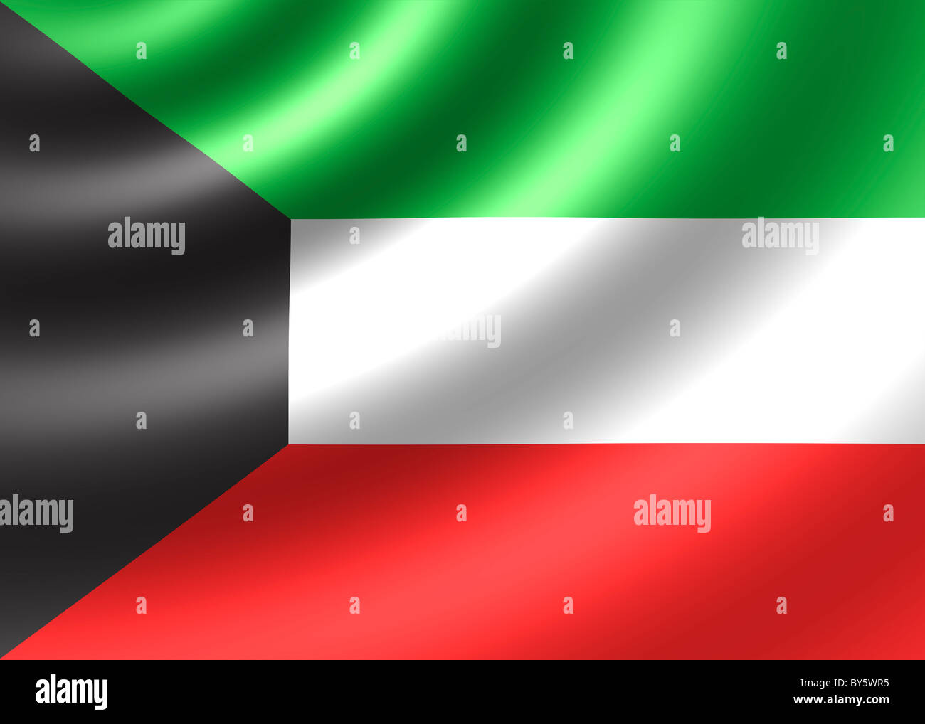 Kuwait flag hi-res stock photography and images - Alamy