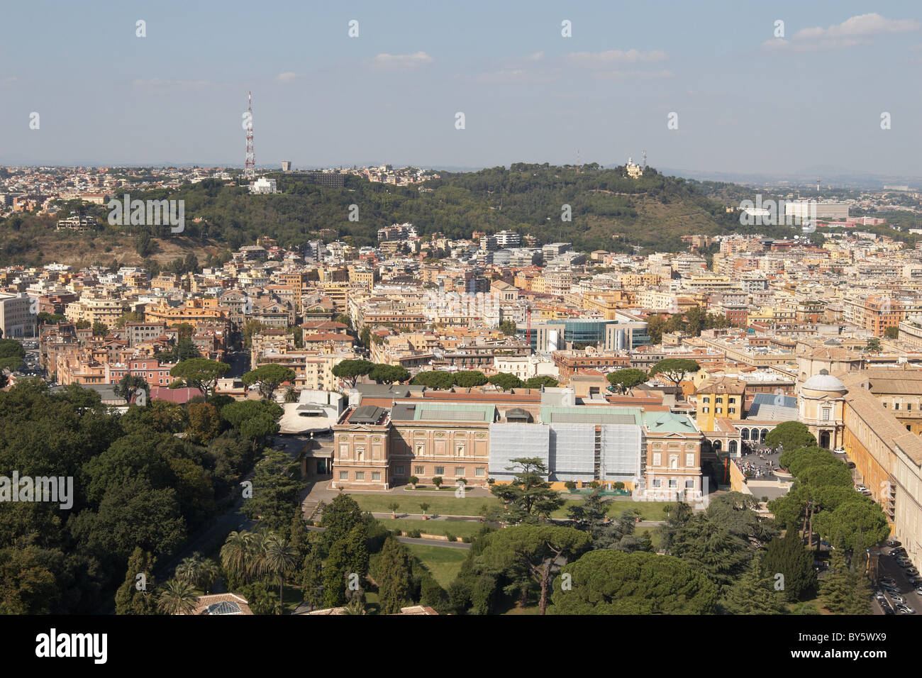 Roof garden rome hi-res stock photography and images - Alamy