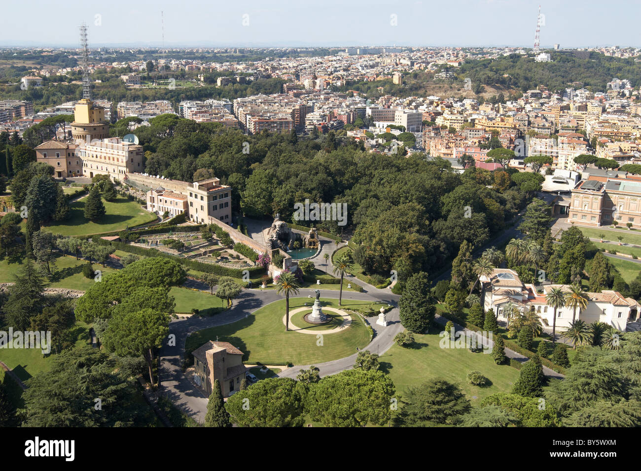 Roof garden rome hi-res stock photography and images - Alamy