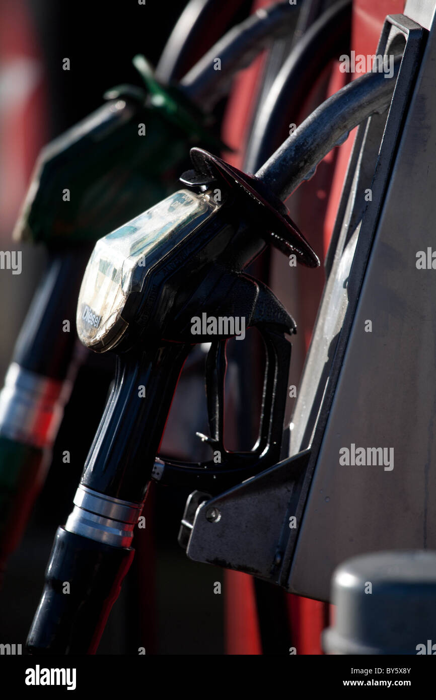 Petrol and diesel pumps hi-res stock photography and images - Alamy