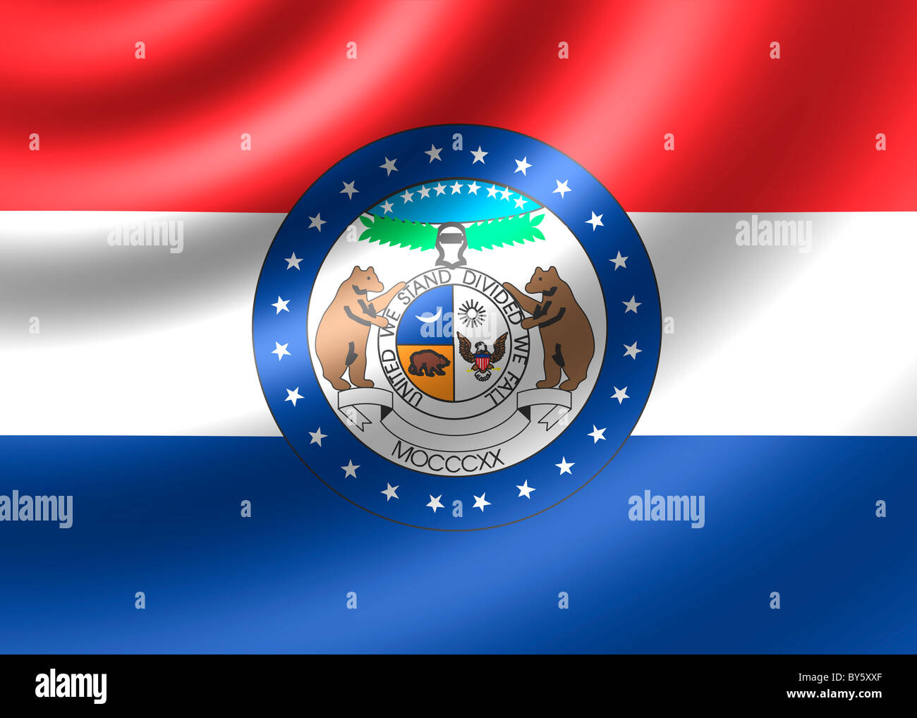 Missouri flag hi-res stock photography and images - Alamy
