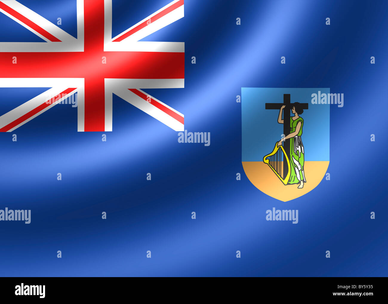 Montserrat flag hi-res stock photography and images - Alamy