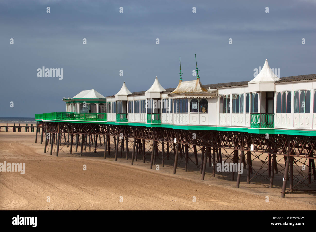 St Annes Pier Lytham St Annes Lancashire England UK Stock Photo - Alamy