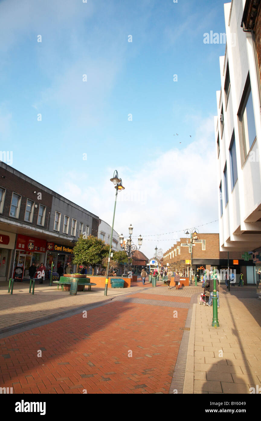 Market Street in Crewe Cheshire UK Stock Photo - Alamy