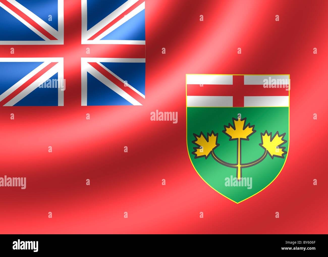 Ontario flag hi-res stock photography and images - Alamy