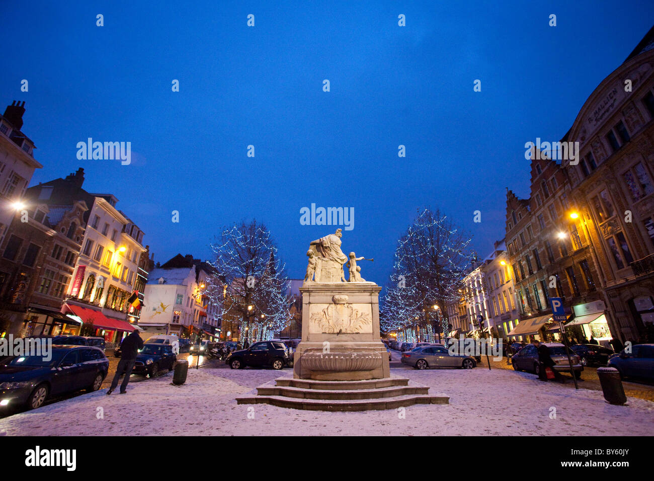 Brussels place sablon hi-res stock photography and images - Alamy