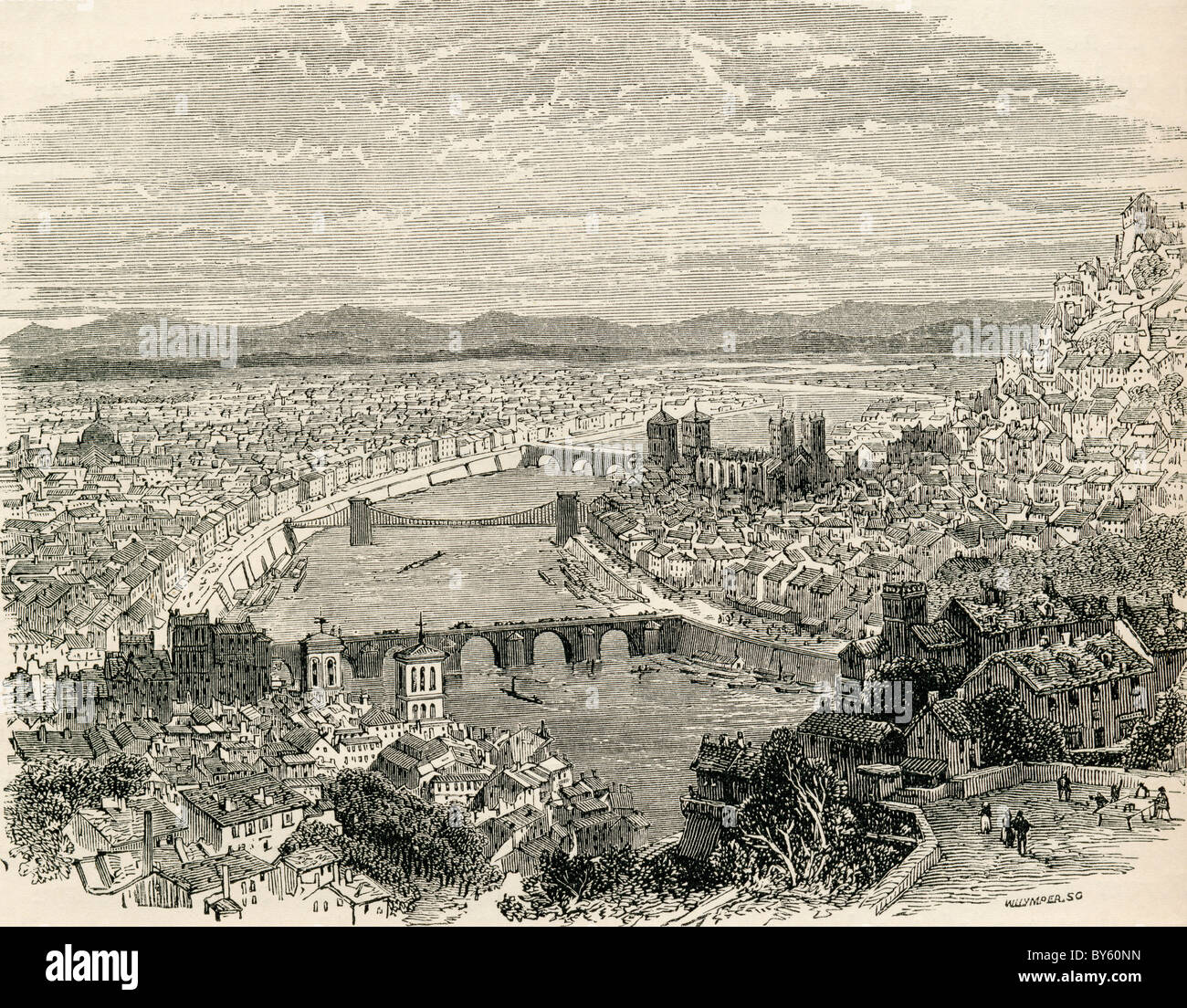 History of lyons hi-res stock photography and images - Alamy