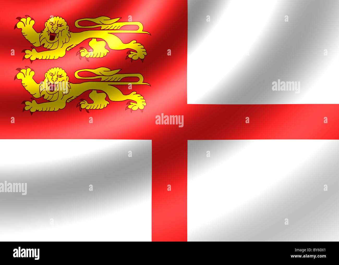Sark flag hi-res stock photography and images - Alamy