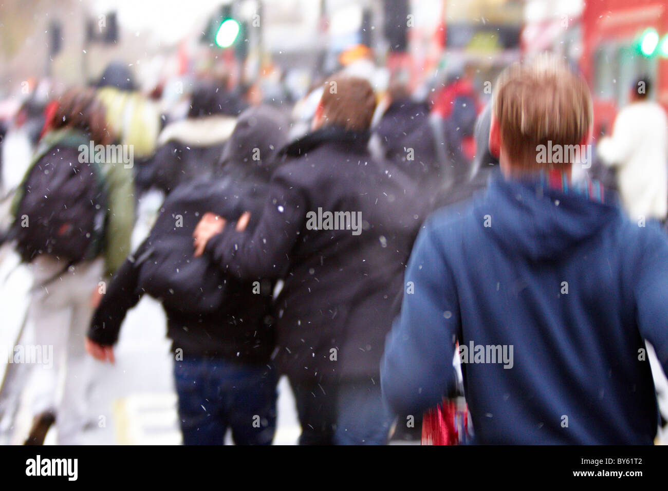 Crowd panic running hi-res stock photography and images - Alamy