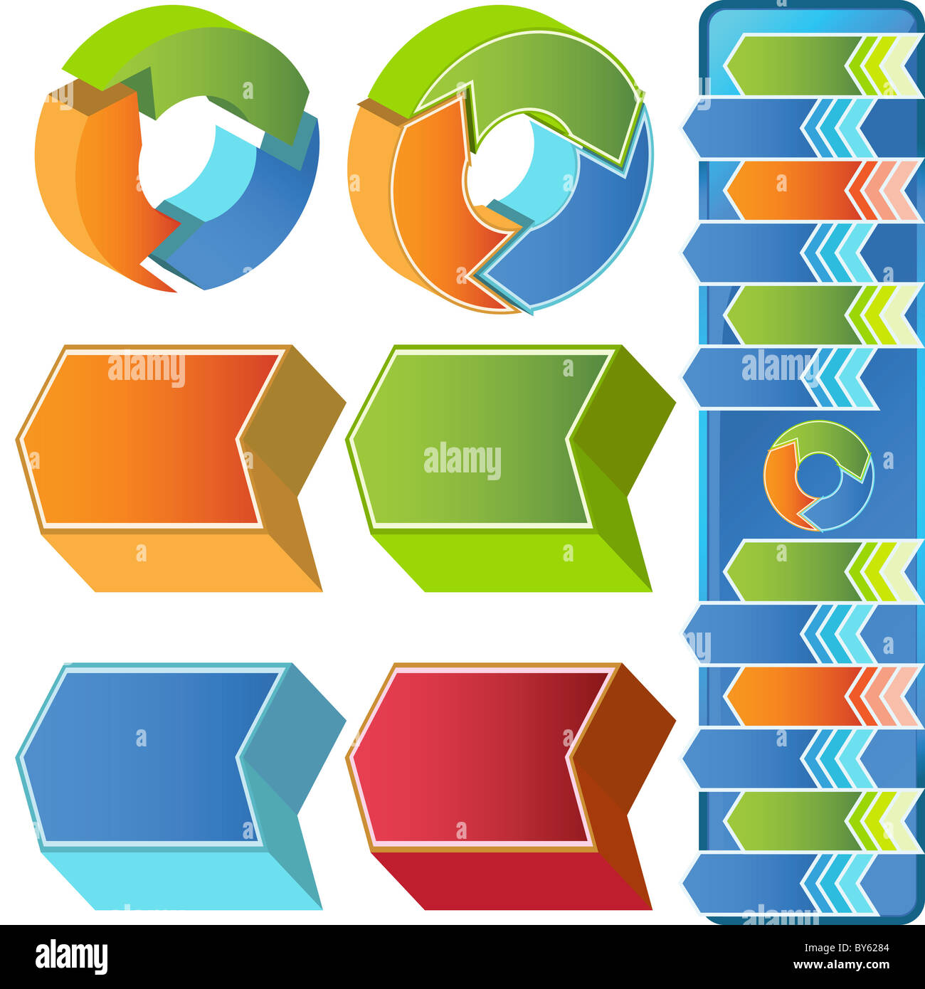 3d process diagrams hi-res stock photography and images - Alamy