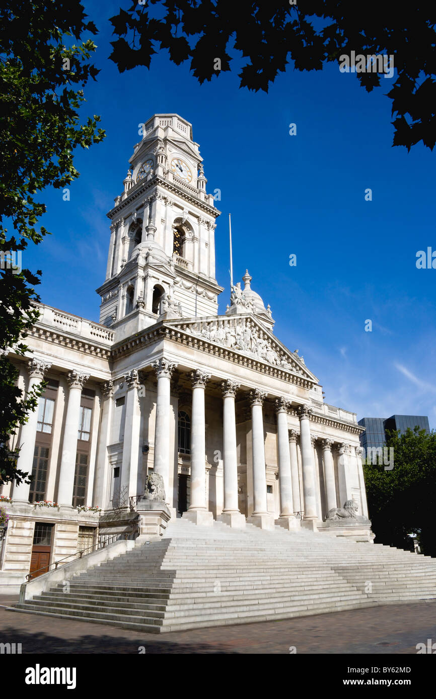 England Hampshire Portsmouth Guildhall originally built in 1890 but ...