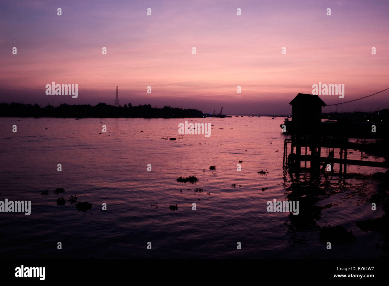 Vietnam chau doc night hi-res stock photography and images - Alamy