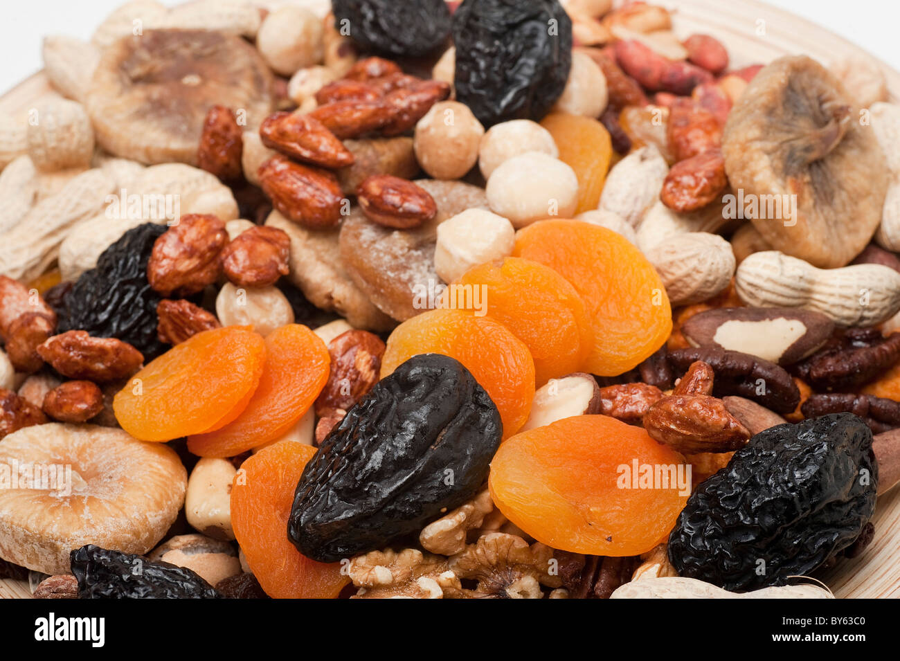 An Assortment of dried fruit Stock Photo - Alamy