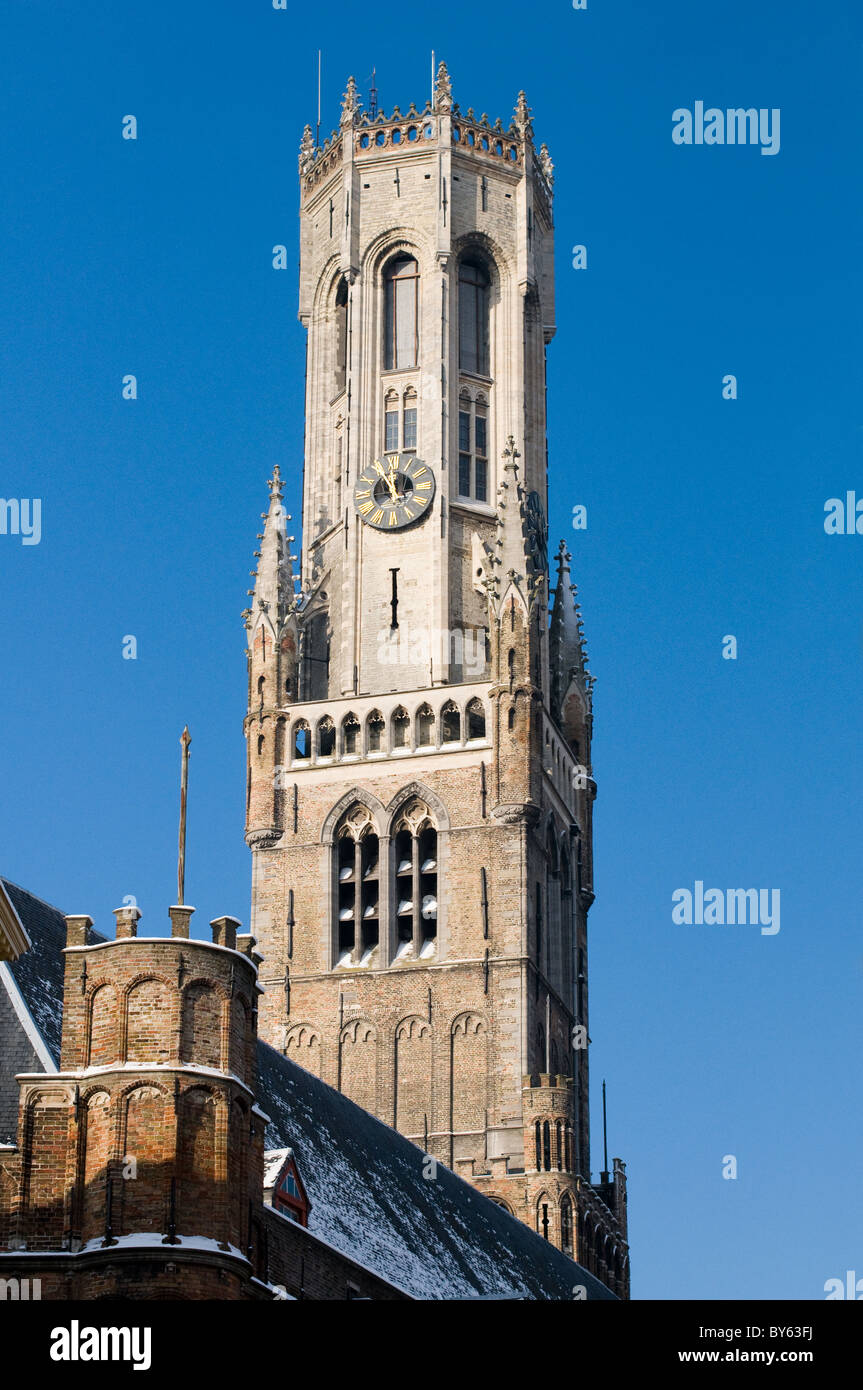 Belfort tower in bruges hi-res stock photography and images - Alamy