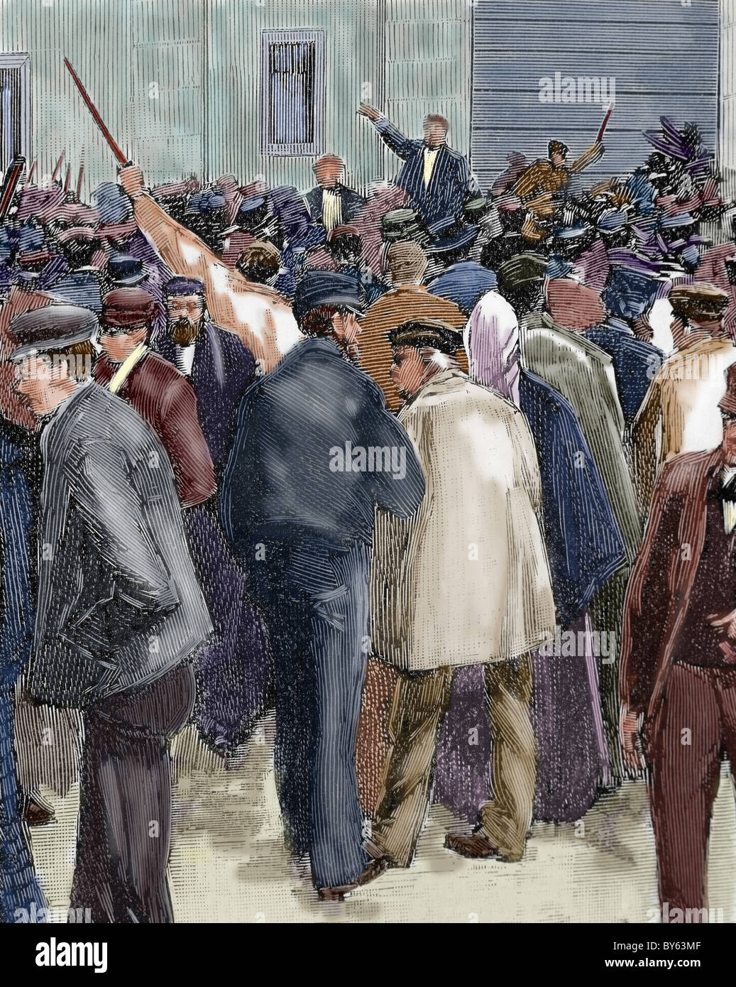 Labor movement 1890 hi-res stock photography and images - Alamy