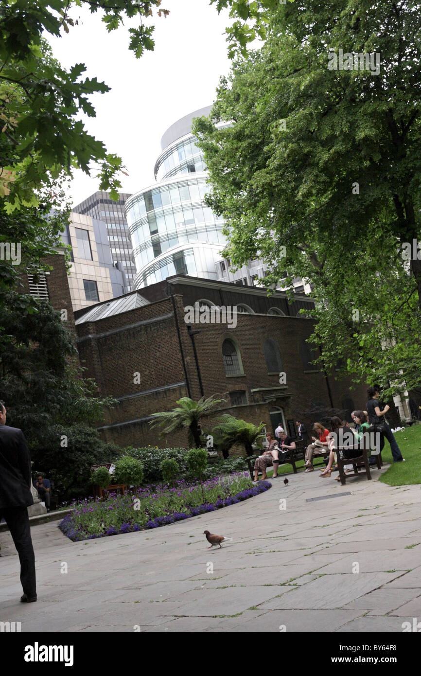 Postman's Park in the City of London. Incorporating the George ...