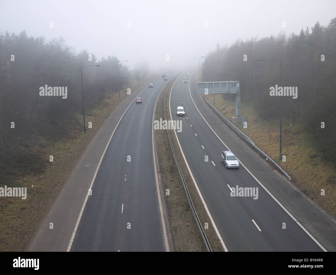 A627 Motorway going into Oldham, Lancashire,England,UK Stock Photo - Alamy