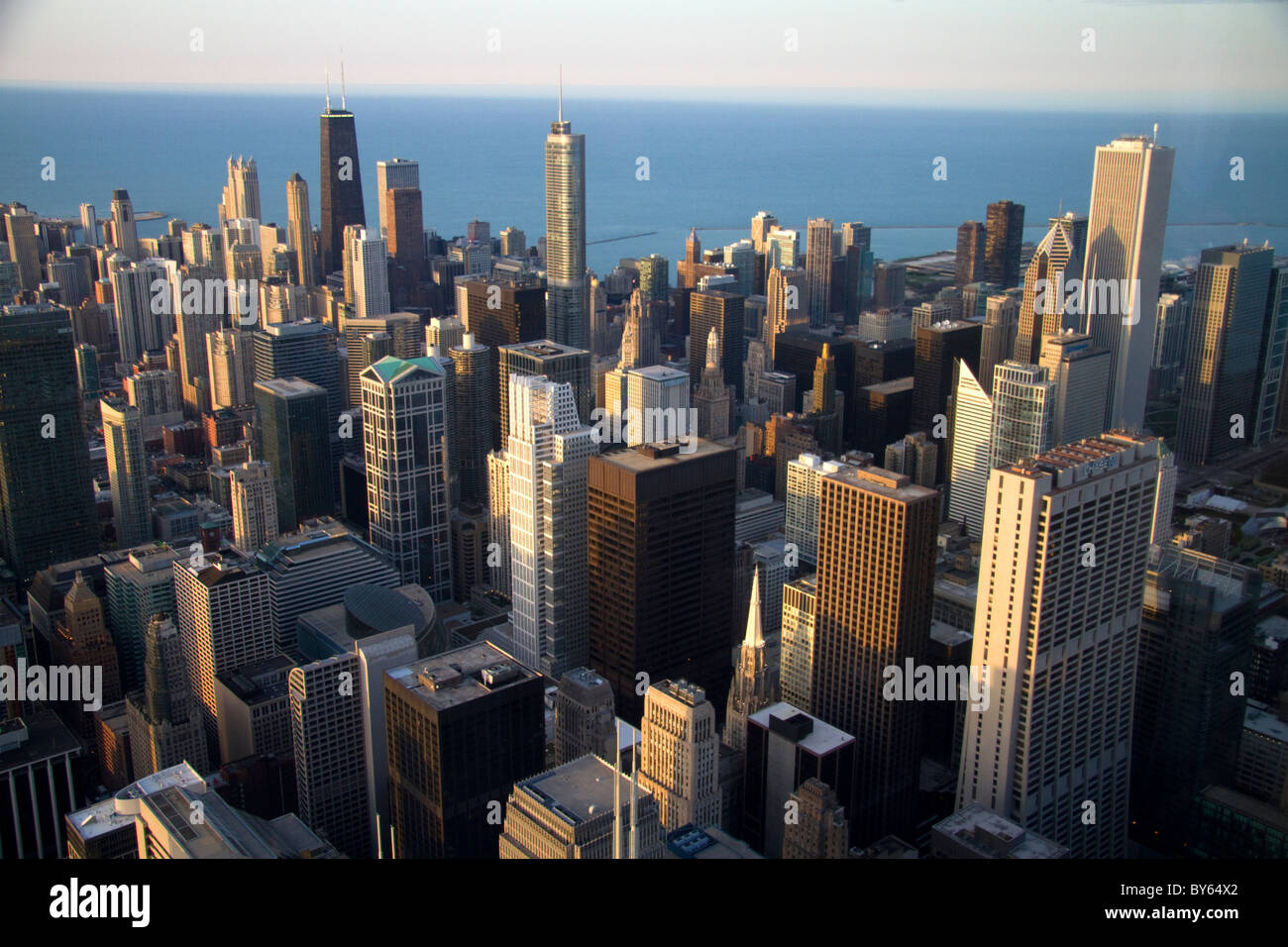 Chicago tower view hi-res stock photography and images - Alamy