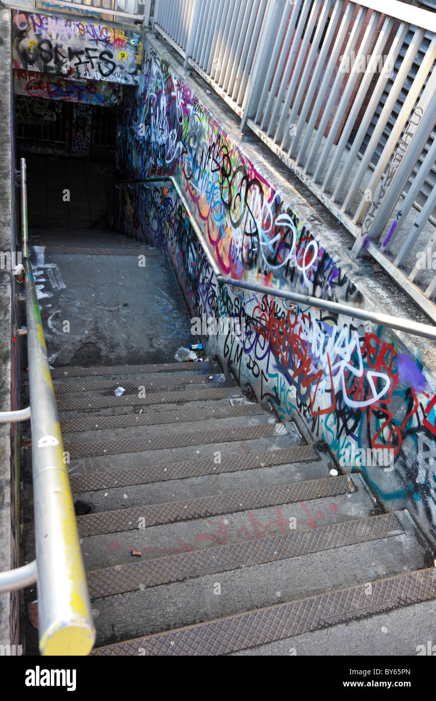 Stairwell Graffiti High Resolution Stock Photography and Images - Alamy